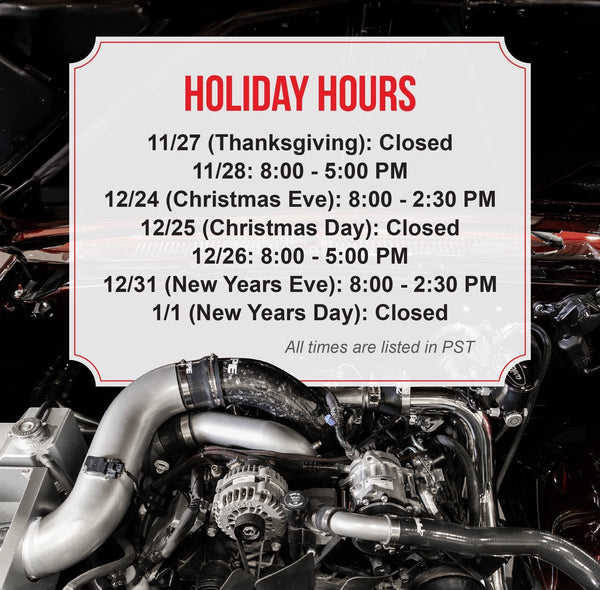 Upcoming Holiday Hours – Pacific Performance Engineering