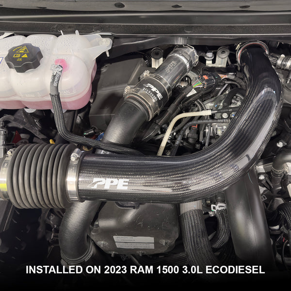 2020-2023 RAM 1500 3.0L EcoDiesel Zilla Carbon Fiber Intake Tube ...