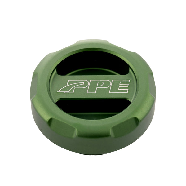 RAM EcoDiesel Green Aluminum Fuel Cap, Magnetic Anodized Green Billet ...