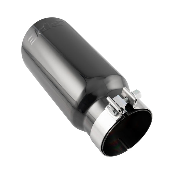 304 STAINLESS STEEL EXHAUST TIP 4-INCH TO 5-INCH Dual Wall Rolled Edge ...
