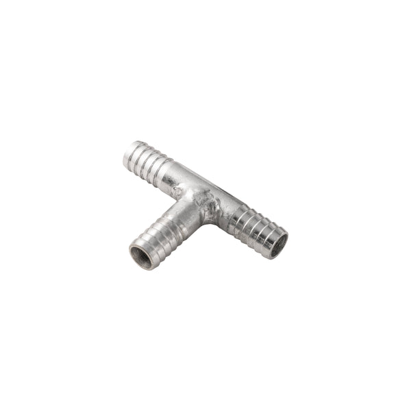 Tee Barbed Fitting 3/8"x3/8"x3/8" SS – Pacific Performance Engineering