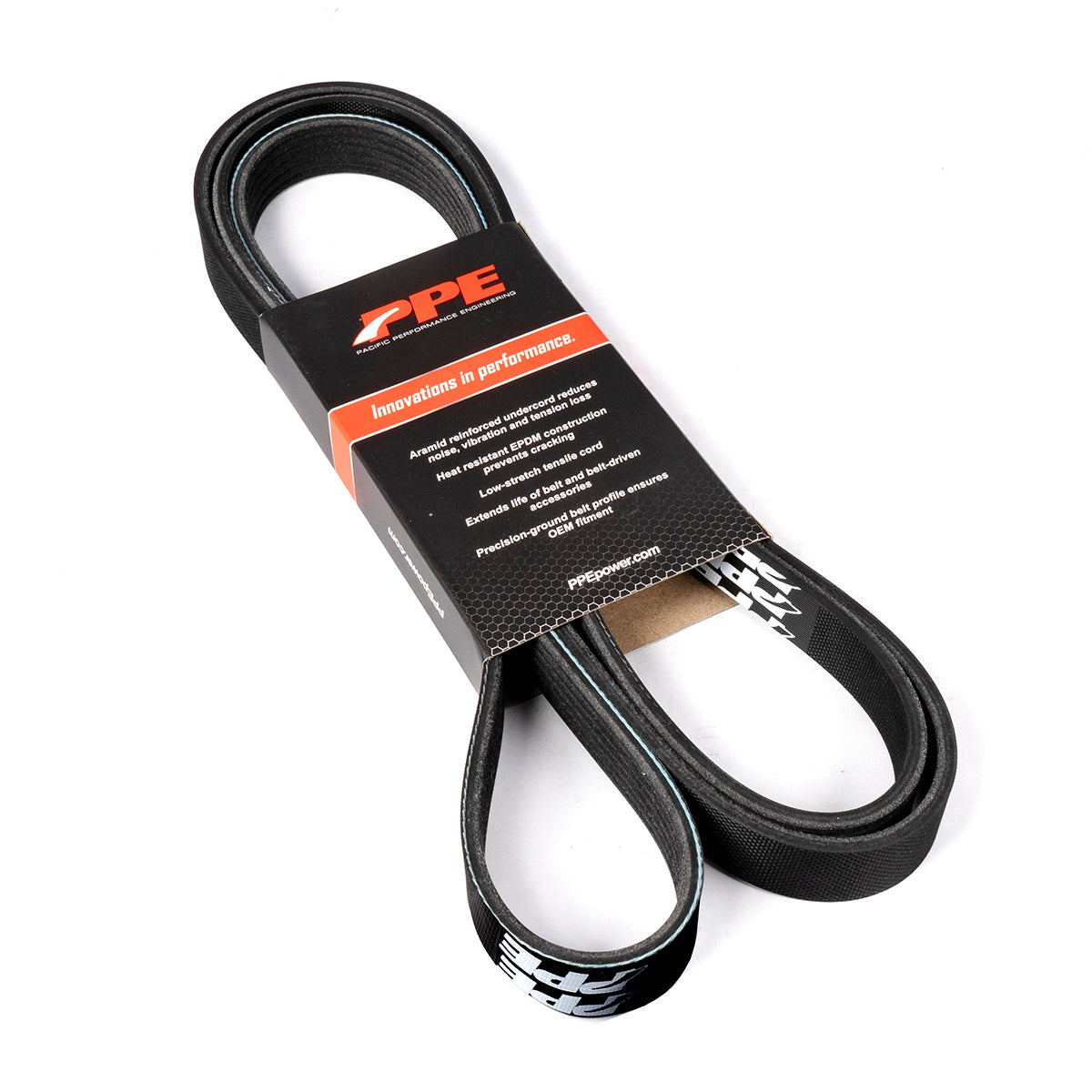 Duramax w/ PPE Dual Fueler High-Performance Heavy-Duty Serpentine Belt ...