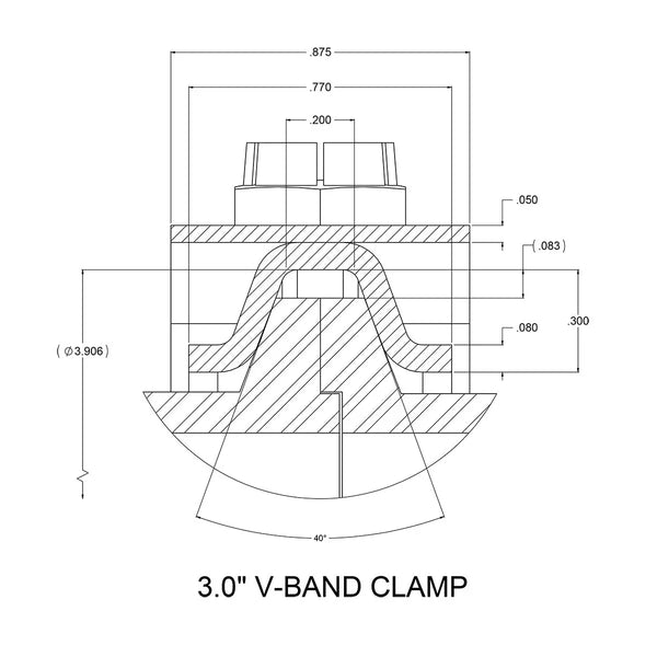 Standard 304 Stainless Steel V-Band Clamp (Built To Order) – Pacific ...