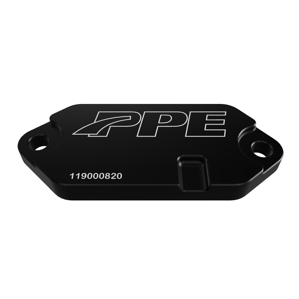 Billet Aluminum Coolant Block-off Plate – Pacific Performance Engineering
