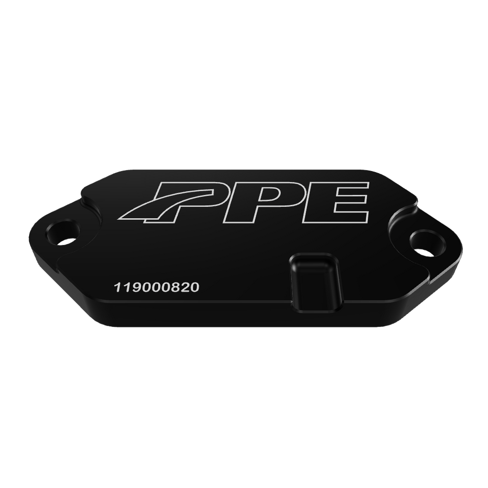 Billet Aluminum Coolant Block-off Plate – Pacific Performance Engineering