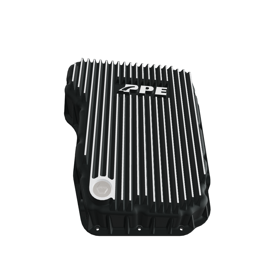 Heavy-Duty Cast Aluminum Transmission Pan, 2007-2025 RAM Cummins 68RFE ...