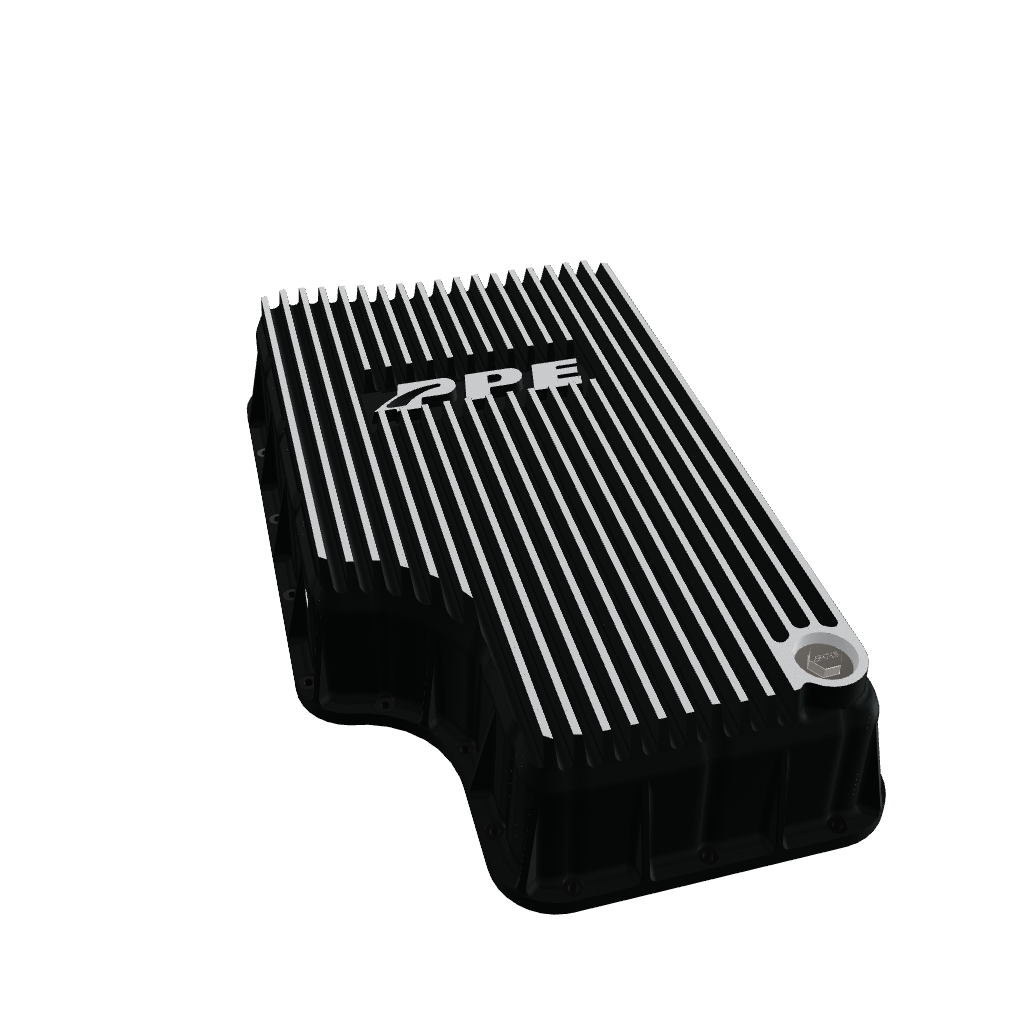 Cast Aluminum 6R140 Deep Transmission Pan 11-19 Ford 6.7L Heavy-Duty ...